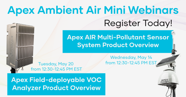 Webinars – Apex Instruments: Leading Manufacturer of Air Monitoring ...